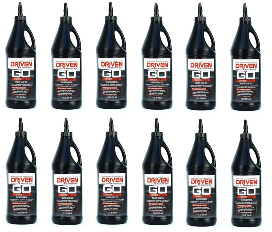 DRIVEN RACING OIL 75W110 Synthetic Gear Oil Case 12 x 1 Quart 00630-12