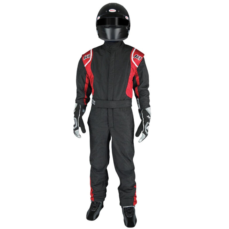 K1 RACEGEAR Suit Precision II X- Small Black/Red 20-PRY-NR-XS