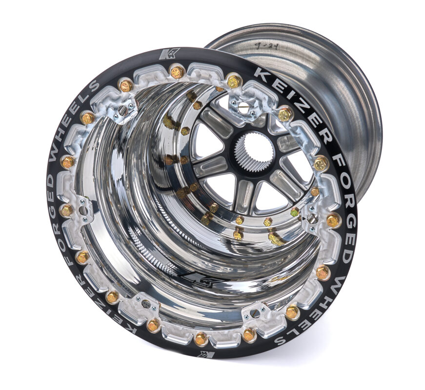 KEIZER ALUMINUM WHEELS, INC. Wheel Splined 15x17 Outer Beadlock 4in BS ...