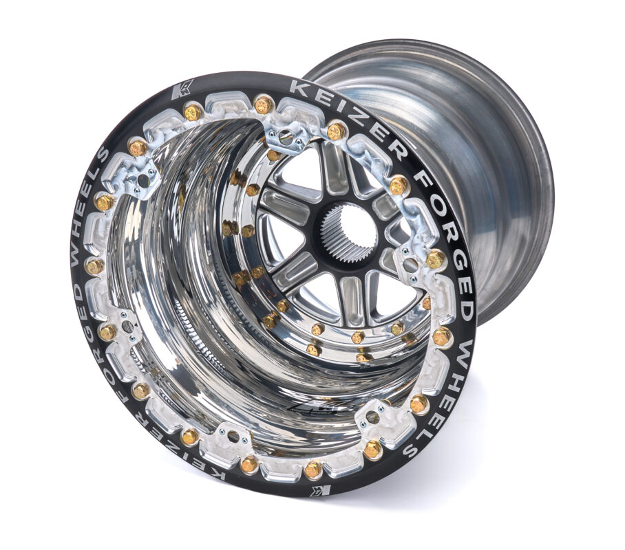 KEIZER ALUMINUM WHEELS, INC. Wheel Splined 15x17 Outer Beadlock 7in BS ...