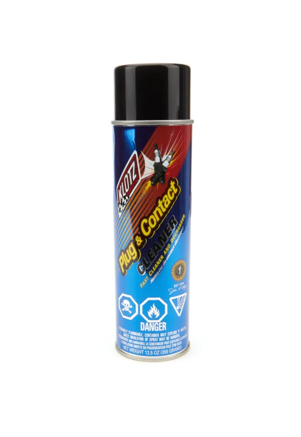 KLOTZ SYNTHETIC LUBRICANTS Plug and Contact Cleaner 12.5 Ounces KLOKL-609