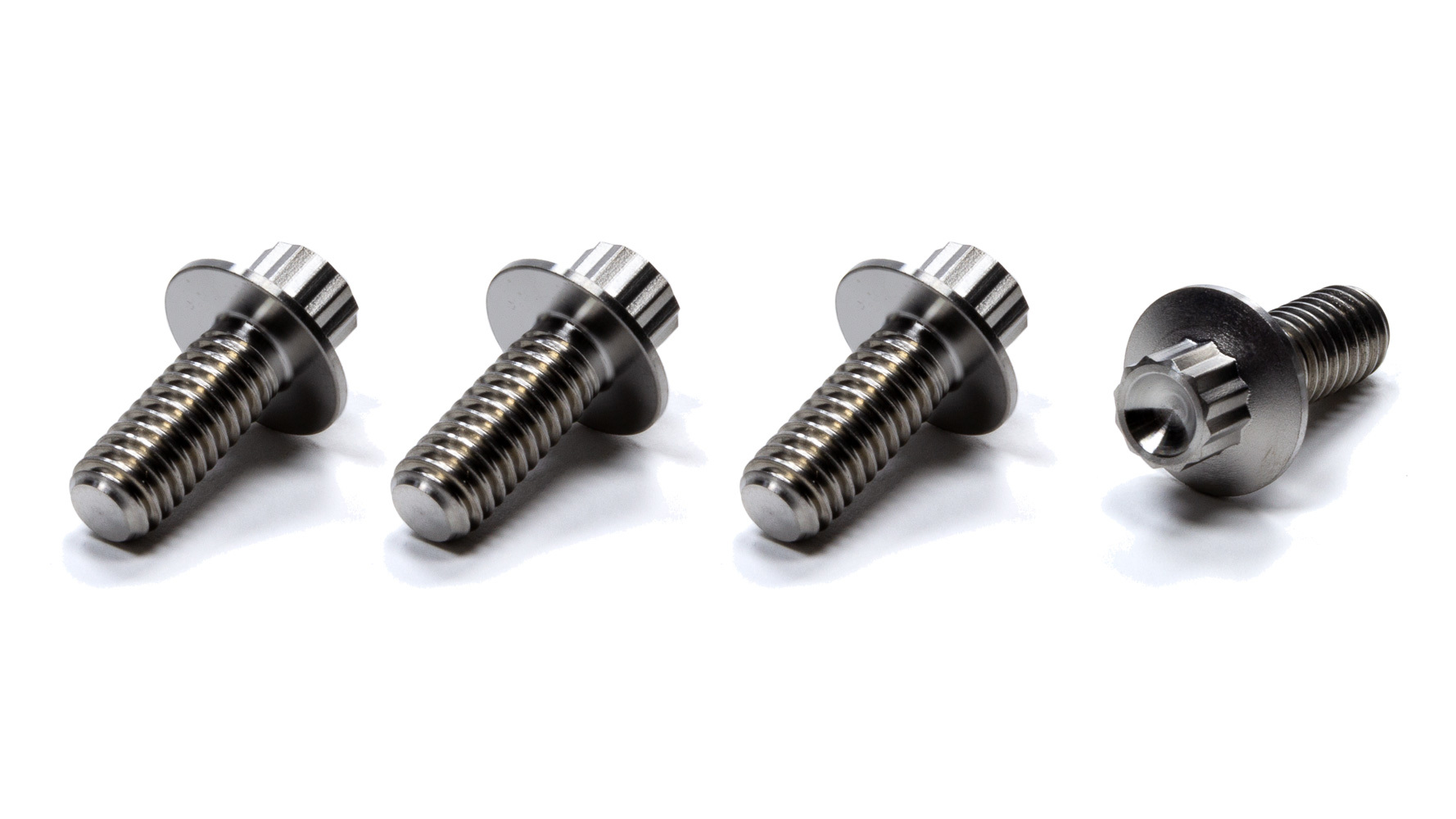 KING RACING PRODUCTS Fuel Tank Bolts Titanium 4pcs 12 Point Heads 4096