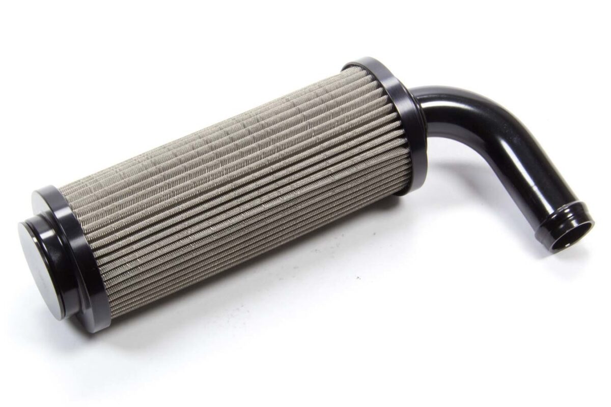 KING RACING PRODUCTS Filter Fuel Cell 90 Deg 60 Micron 4355