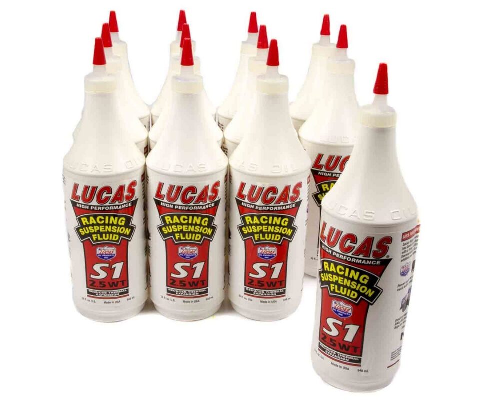 LUCAS OIL Synthetic S1 Suspension Oil 2.5 WT 12x1 Qt 10488