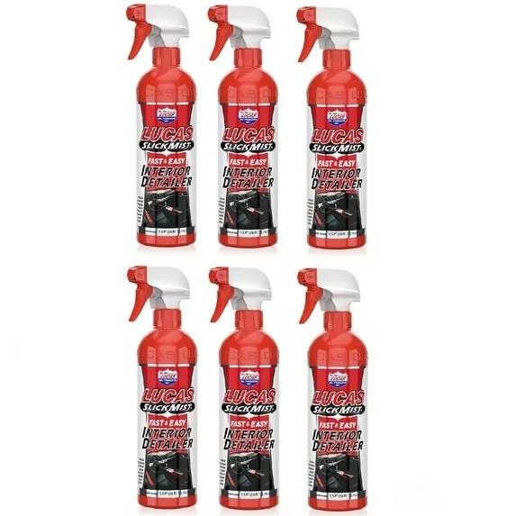 LUCAS OIL Slick Mist Interior Detailer 6x24oz 10514