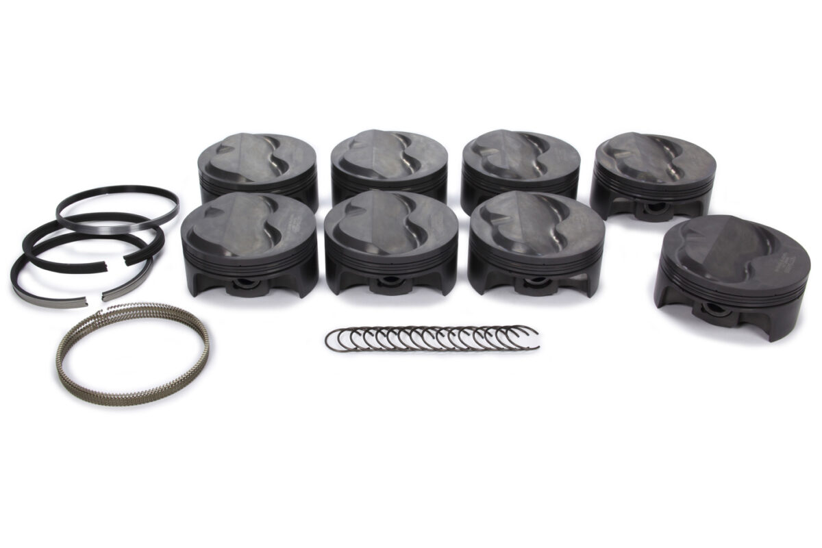 MAHLE PISTONS SBC Dome PowerPak Piston Set 4.155 Bore 197754555