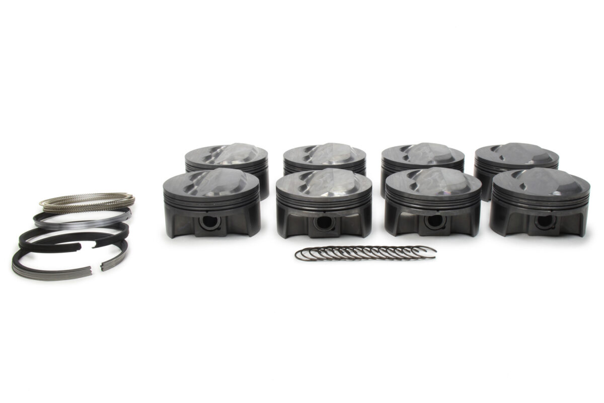 MAHLE PISTONS SBC PowerPak Domed Piston Set 4.060 Bore 930207960
