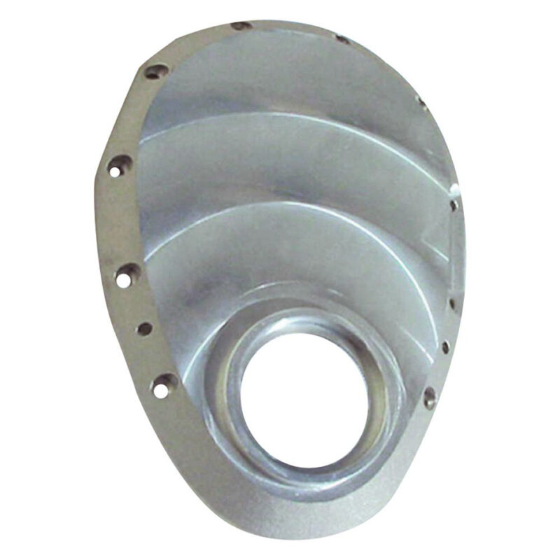 MILODON SBC Aluminum Timing Cover for BBC Snout 14815