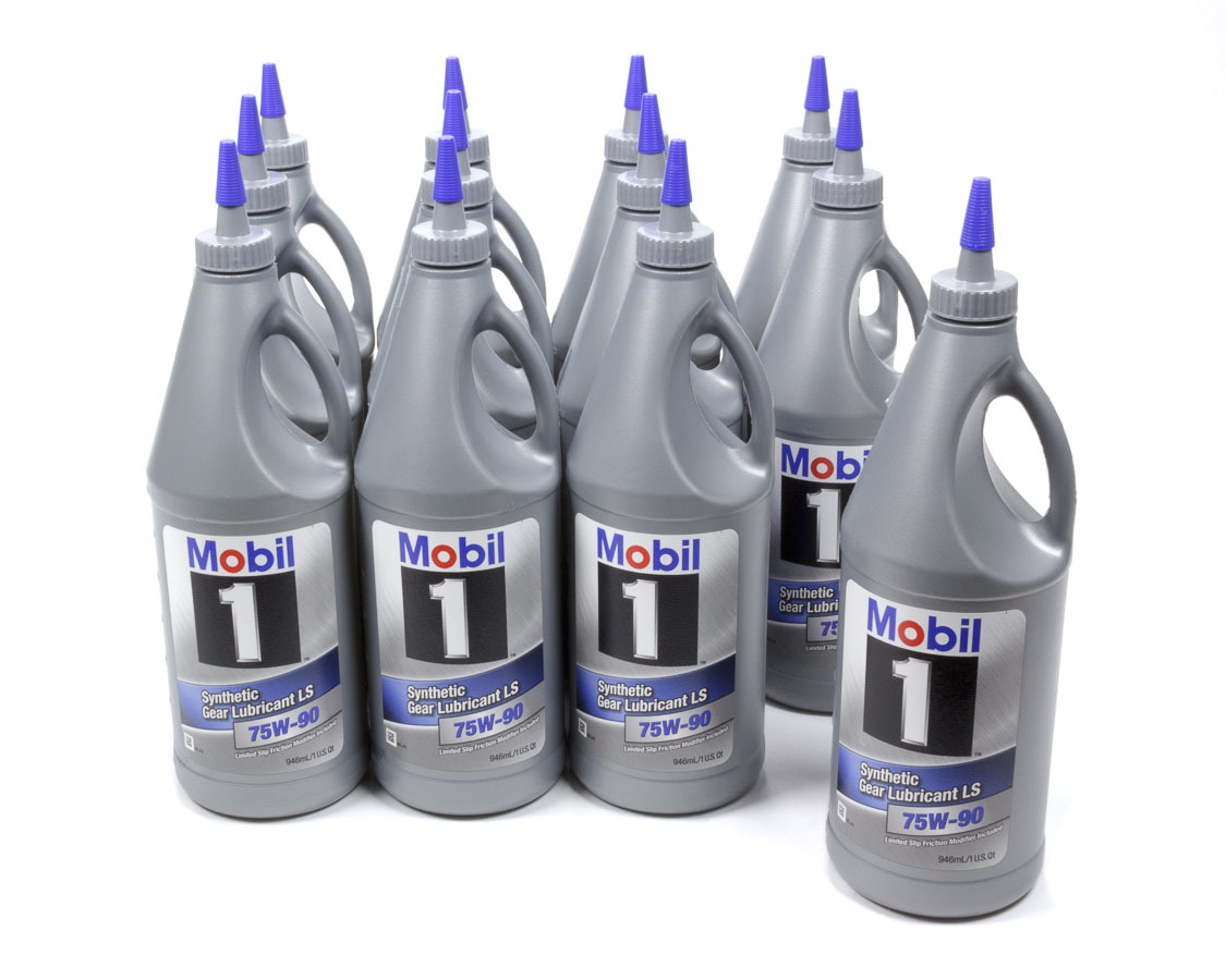 MOBIL 1 75w90 Gear Lube Case 12x1 Qt 104361