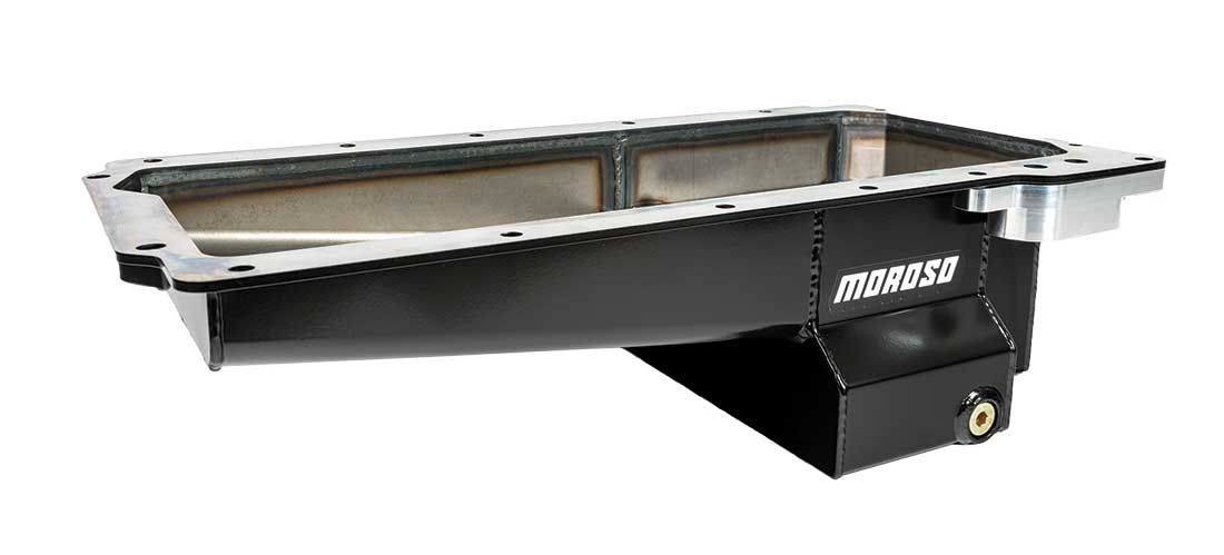 MOROSO GM LS Oil Pan w/Billet Oil Filter Adapter 7qts. 20143
