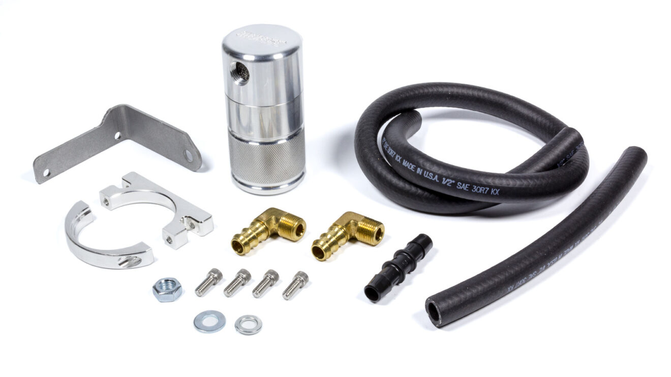 MOROSO Air/Oil Separator Dodge Challenger w/Shaker Hood 85696
