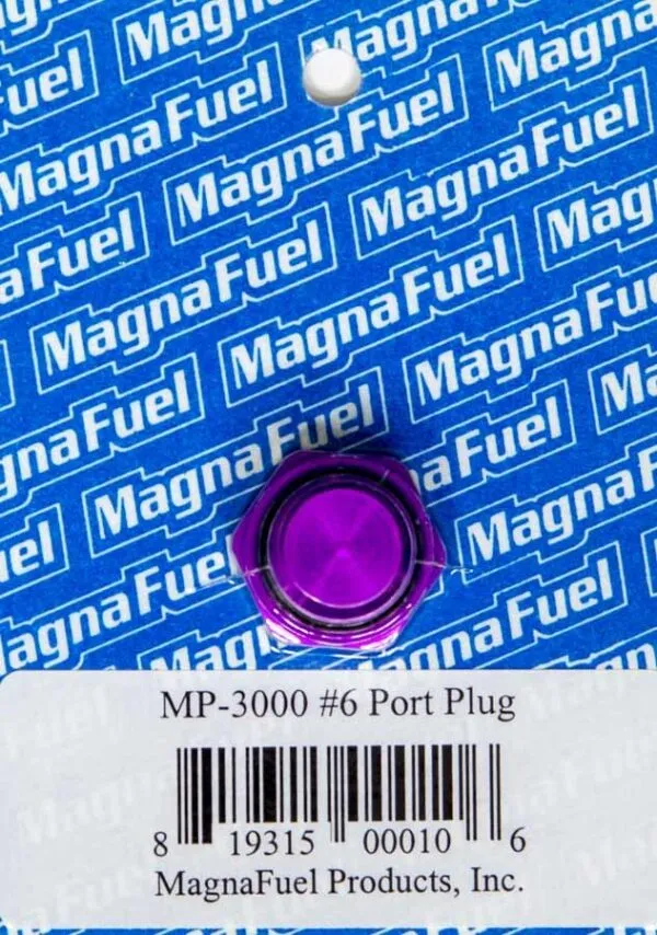 MAGNAFUEL/MAGNAFLOW FUEL SYSTEMS #6 O-Ring Port Plug MP-3000