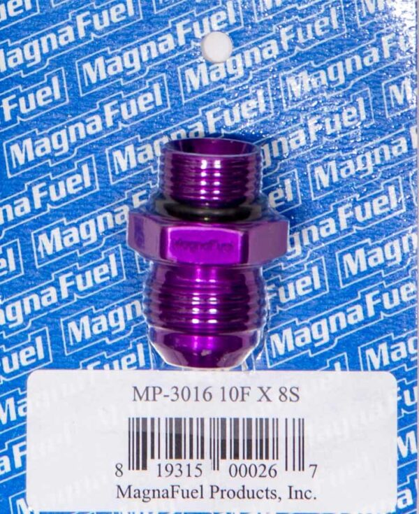MAGNAFUEL/MAGNAFLOW FUEL SYSTEMS #10 to #8 O-Ring Male Adapter Fitting ...