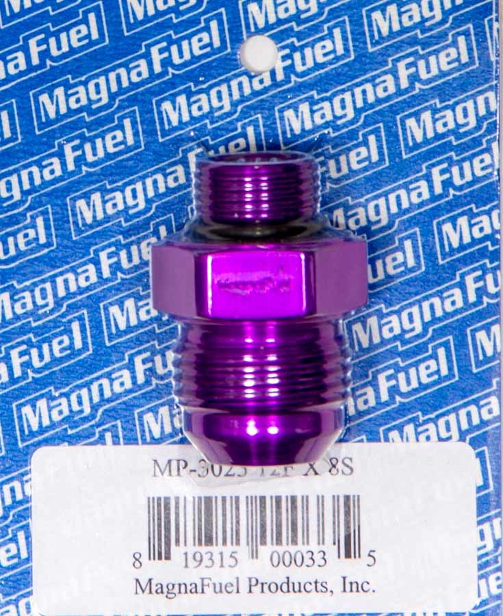 MAGNAFUEL/MAGNAFLOW FUEL SYSTEMS #12 to #8 O-Ring Male Adapter Fitting MP-3023