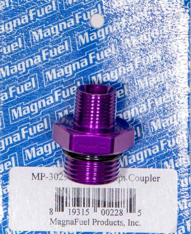 MAGNAFUEL/MAGNAFLOW FUEL SYSTEMS Union Couple Fitting - #10 x 3/8npt MP ...