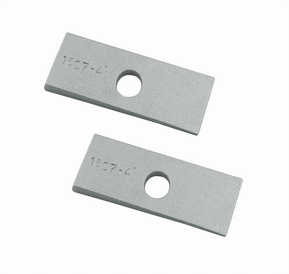 MR. GASKET Leaf Spring Shims 1pr 4 Degree 1607