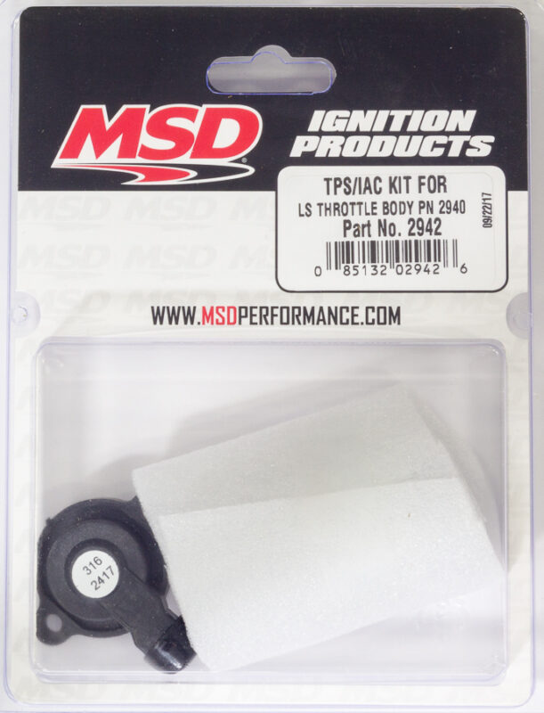 MSD IGNITION TPS/IAC Kit for LS Throttle Body PN 2940 2942
