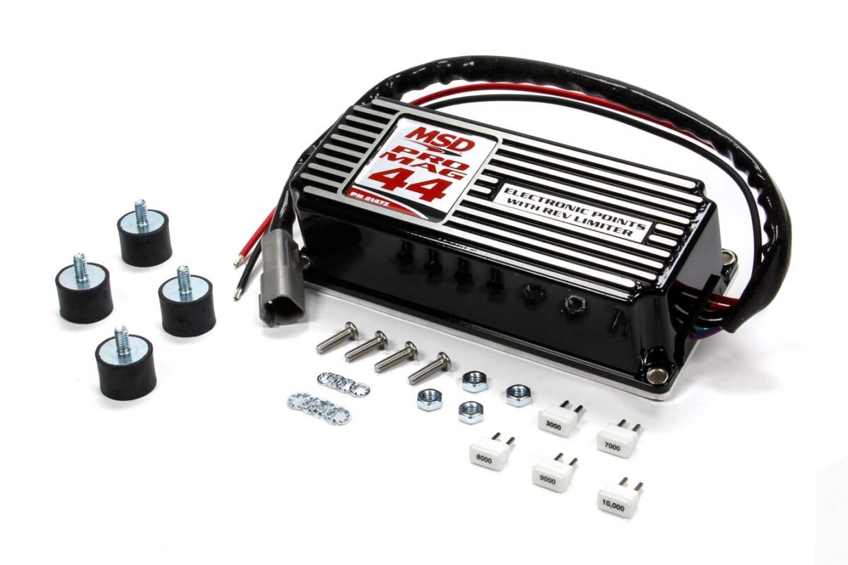 MSD IGNITION Pro Mag 44 Box w/Rev Limit Black 81473