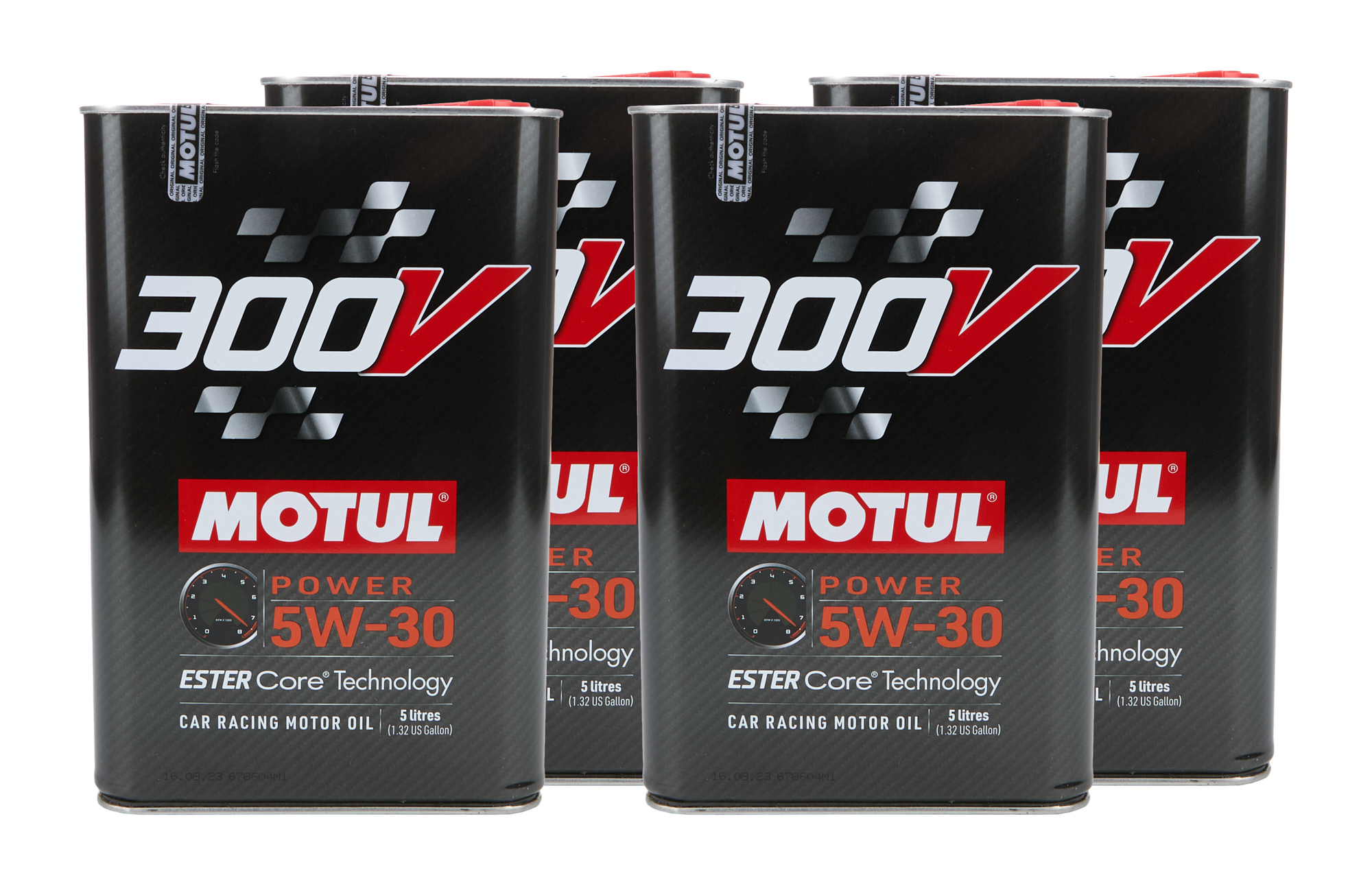 MOTUL USA 300V Power Oil 5w30 Case 4 x 5 Liter 110815