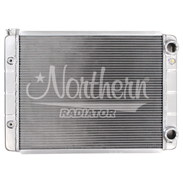 NORTHERN RADIATOR GM Radiator Dual Pass 19 x 28 Changeable Inlet 204129