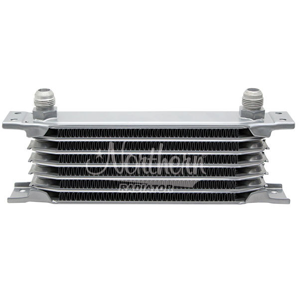 NORTHERN RADIATOR Universal 7 Plate Oil Cooler 10AN Z18056