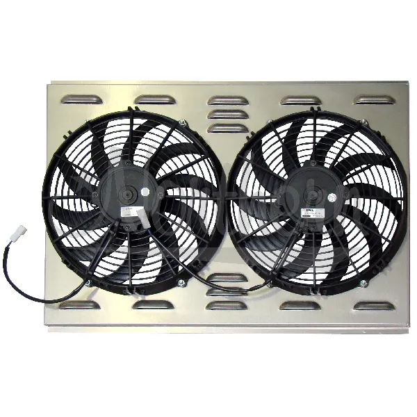 NORTHERN RADIATOR Dual 12in Fans w/Shroud Z40006