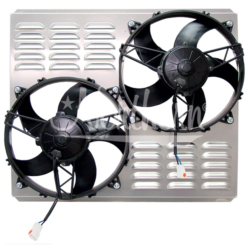 NORTHERN RADIATOR 11in Dual Fans and Shroud Z40075