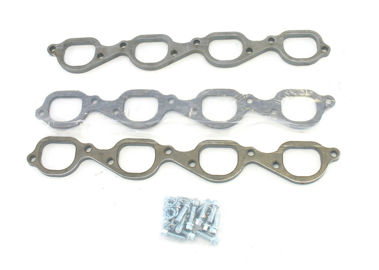 PATRIOT EXHAUST Header Flange Kit - BBC 3/8 Thick H7898