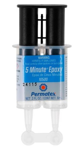 PERMATEX 5 Minute Epoxy 6ml 5 MINUTE EPOXY SRY 6 10500