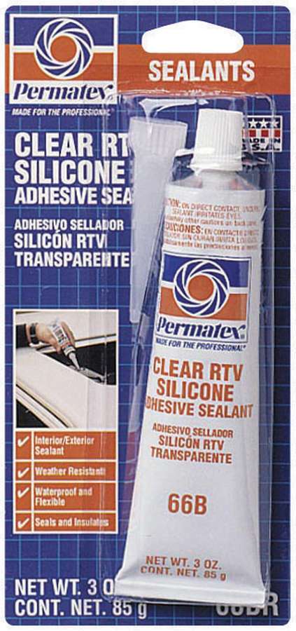 PERMATEX Clear Silicone 80050