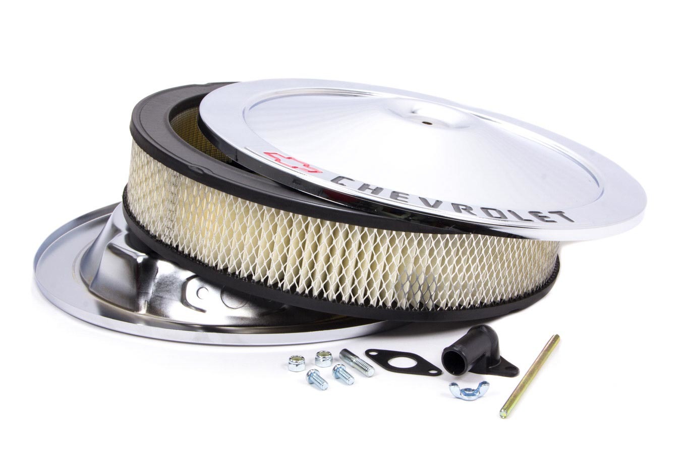 PROFORM 14in Street Chrome A/C Bowtie Logo 141-906
