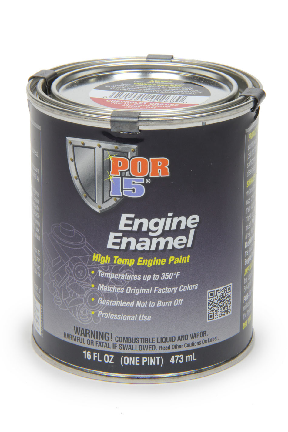 POR-15 Engine Enamel Chevy Oran ge Pint 42268