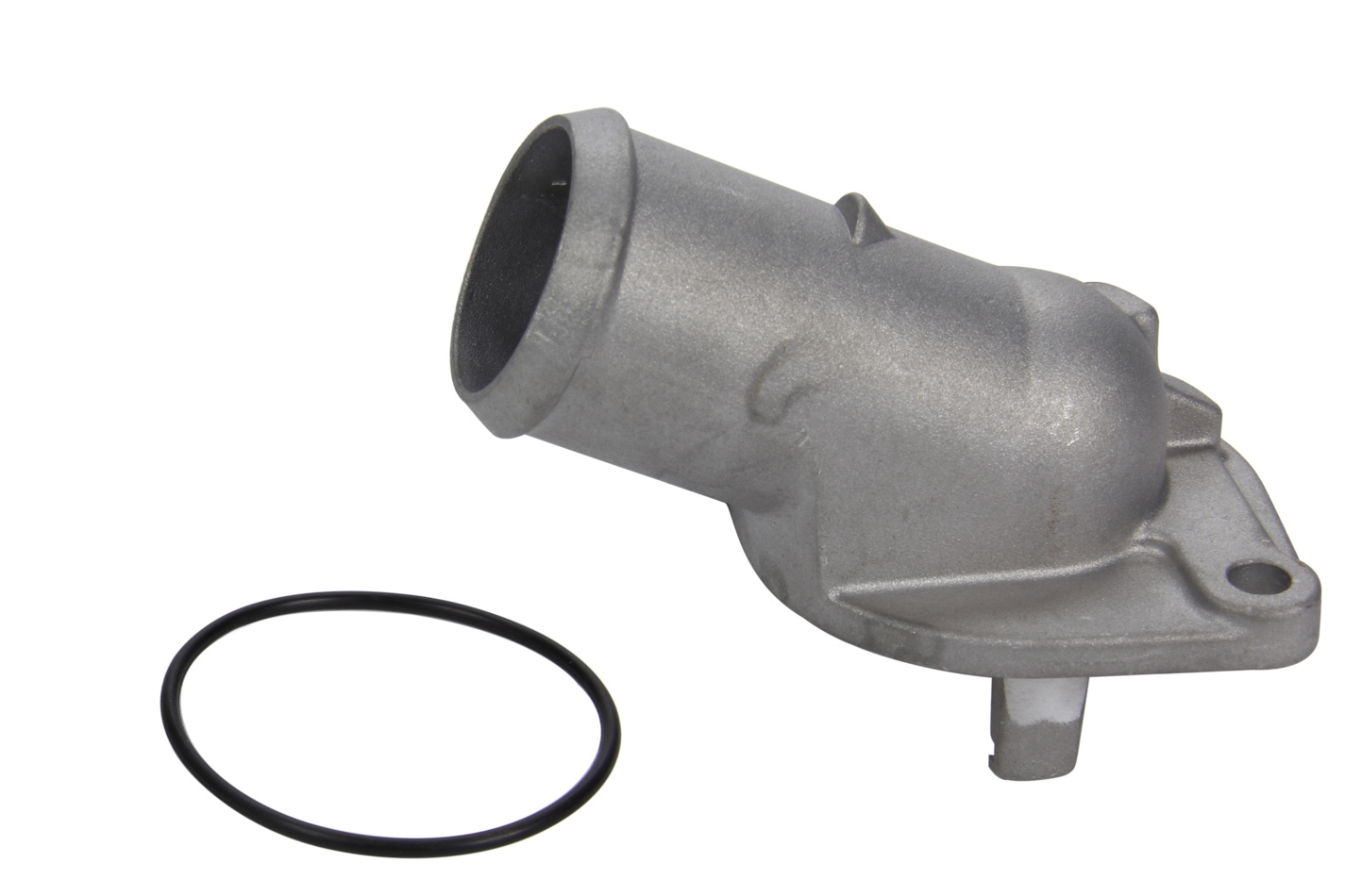 PRW INDUSTRIES, INC. Water Neck Outlet - GM LS w/As-Cast Alm Finish 5234681
