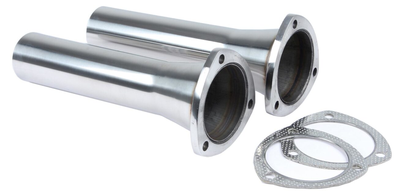 PYPES PERFORMANCE EXHAUST Collector Reducers Pair 3.5in to 2.5in ...