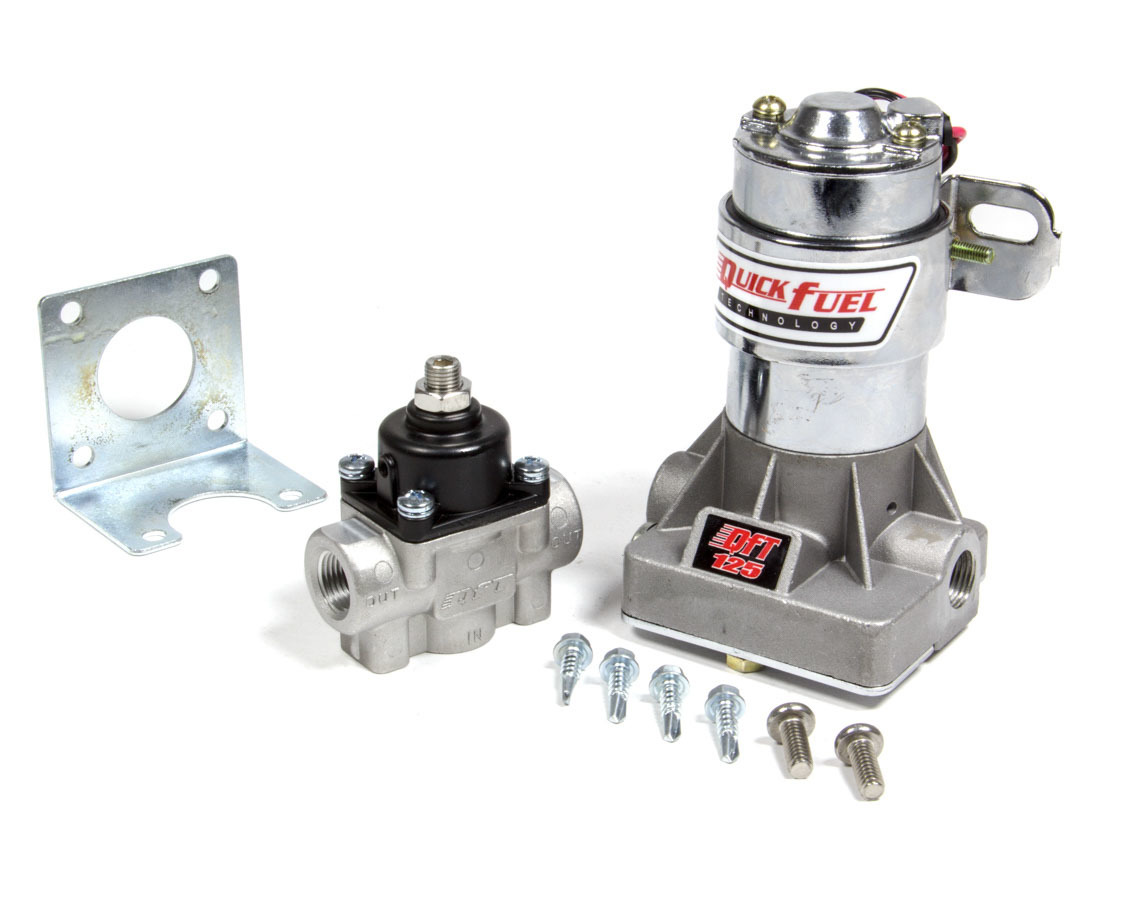 QUICK FUEL TECHNOLOGY Electric Fuel Pump & Reg 125 GPH 14PSI 30-125-1RQFT
