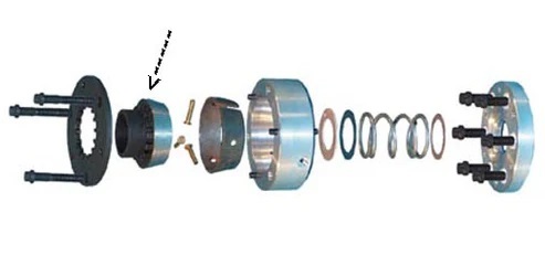 RAM CLUTCH Steel Cone 1 1/18-10 28519