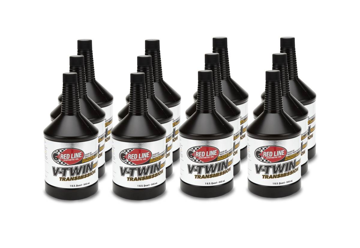 REDLINE OIL V-Twin Trans Oil Shock Proof Case/12 42804