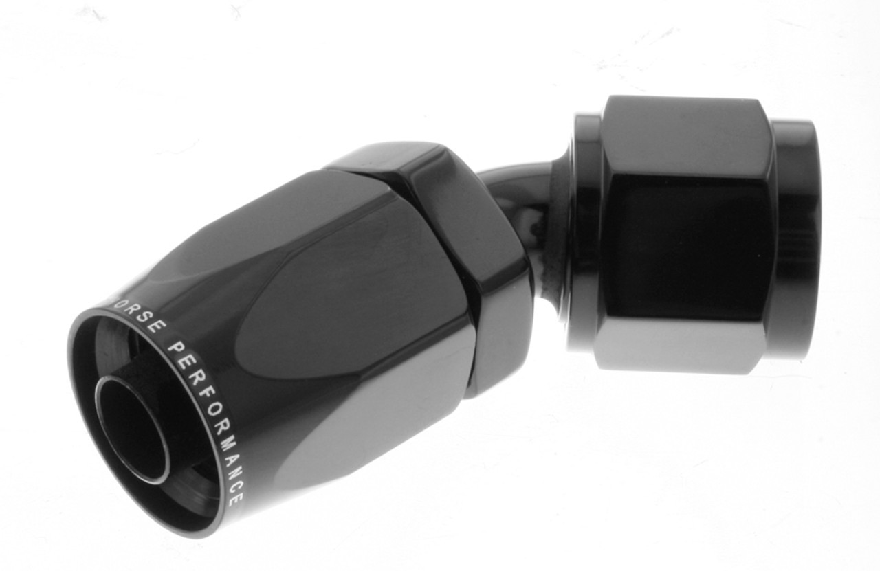 REDHORSE PERFORMANCE 6AN Non-Swivel Hose En ds Black 45 1514085