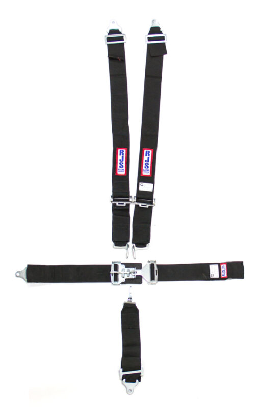 RJS SAFETY 5-Pt Harness System BK Ind Bolt In Mt 3in Sub 1128601