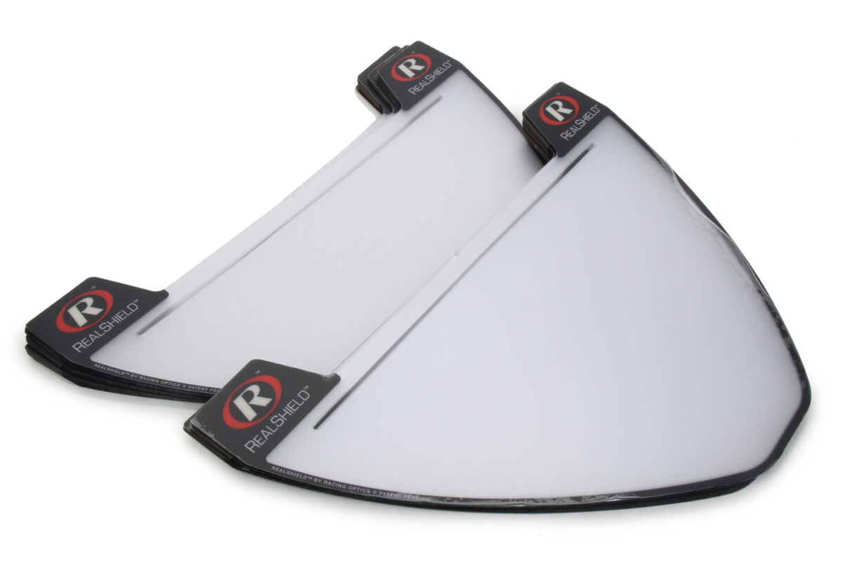 RACING OPTICS RealShield Hat Face Shield 50pk ANSI Cert RS15001A-50