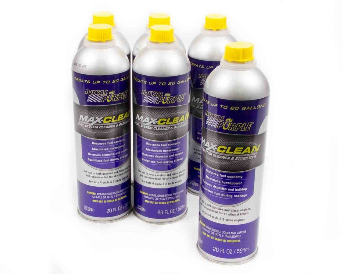 ROYAL PURPLE Max Clean Fuel System Cleaner 6x20oz Case 11723