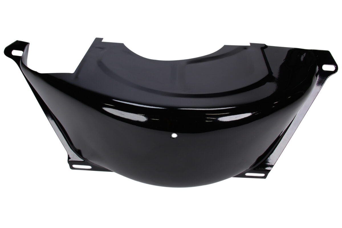 RACING POWER CO-PACKAGED GM 700R4 Flywheel Dust Cover- Black R9587BK