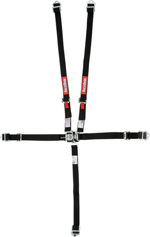 RACEQUIP 5pt Harness Set Jr LL BK 709009RQP