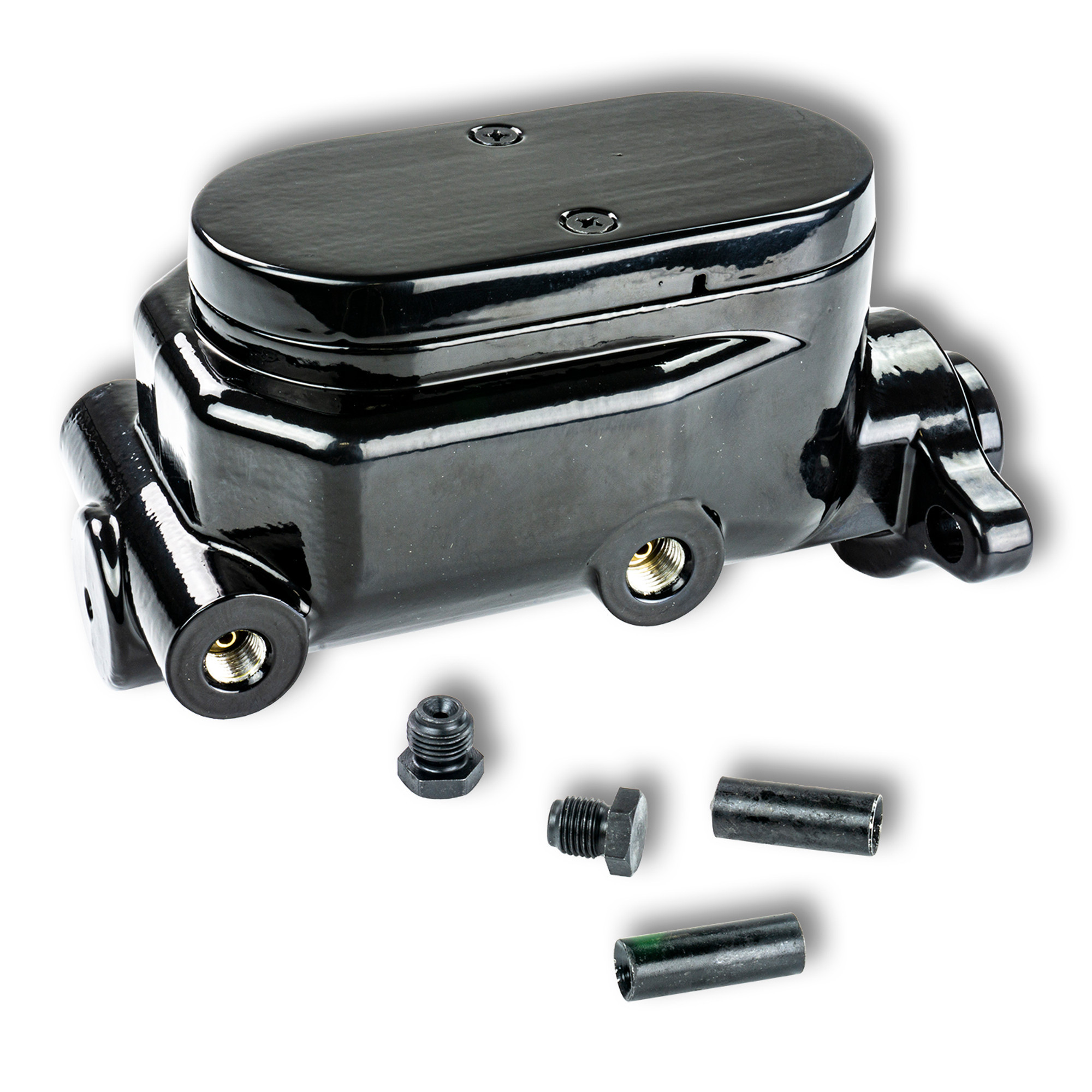 RIGHT STUFF DETAILING 67-72 GM Car/Trucks Master Cylinder Dual Blk DBMC56B