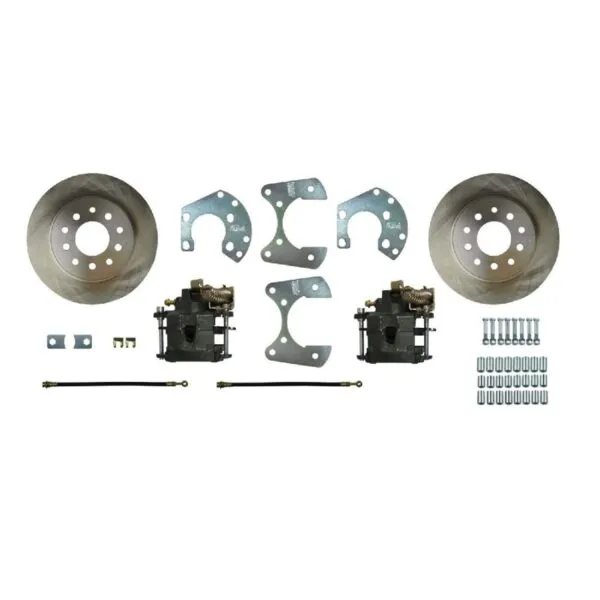 RIGHT STUFF DETAILING Ford 8.8 Rear Disc Brake Conversion 5 Lug Axles ...