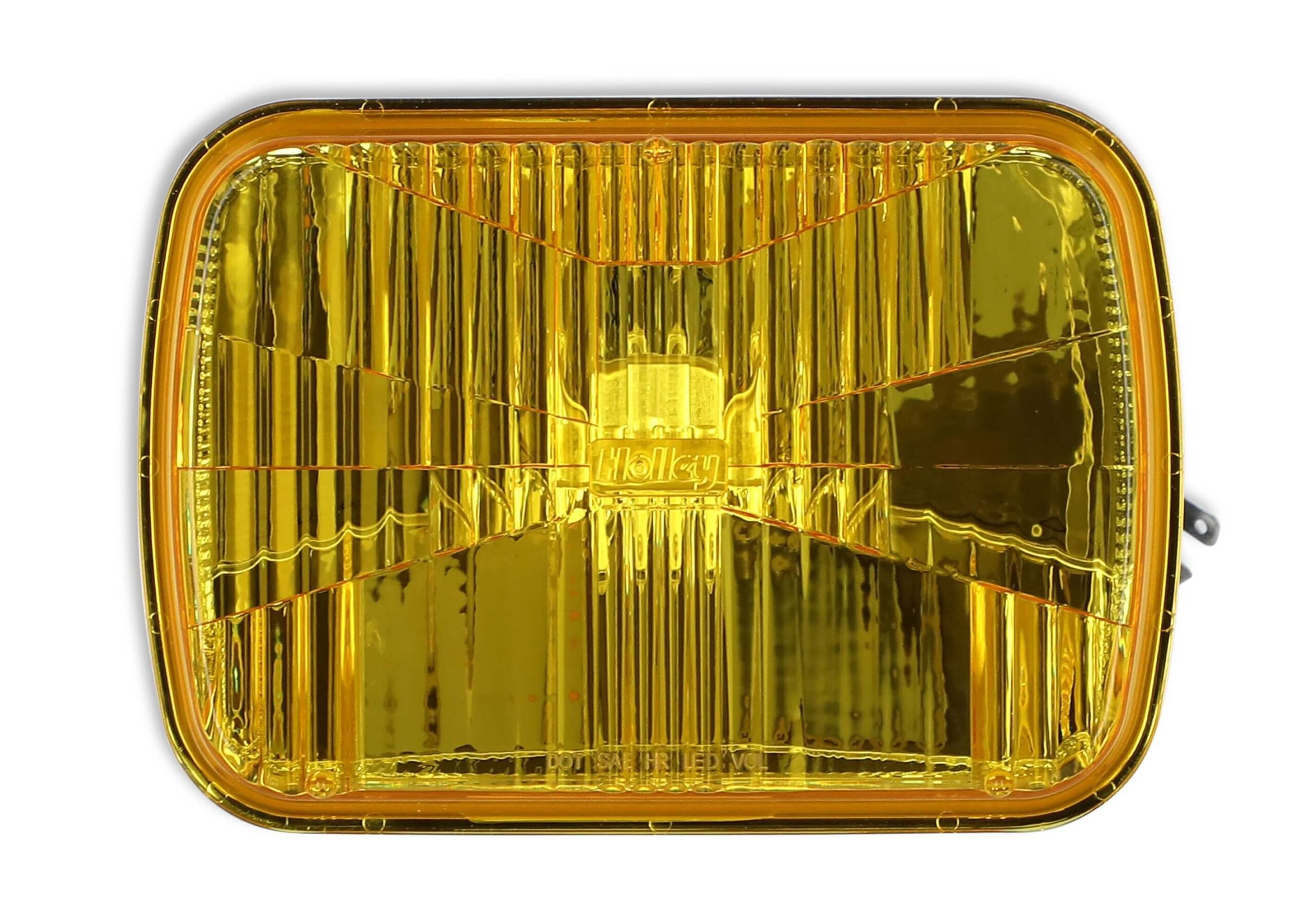 RETROBRIGHT Headlight LED Sealed 5x7 Rectangle Yellow Each LFRB110