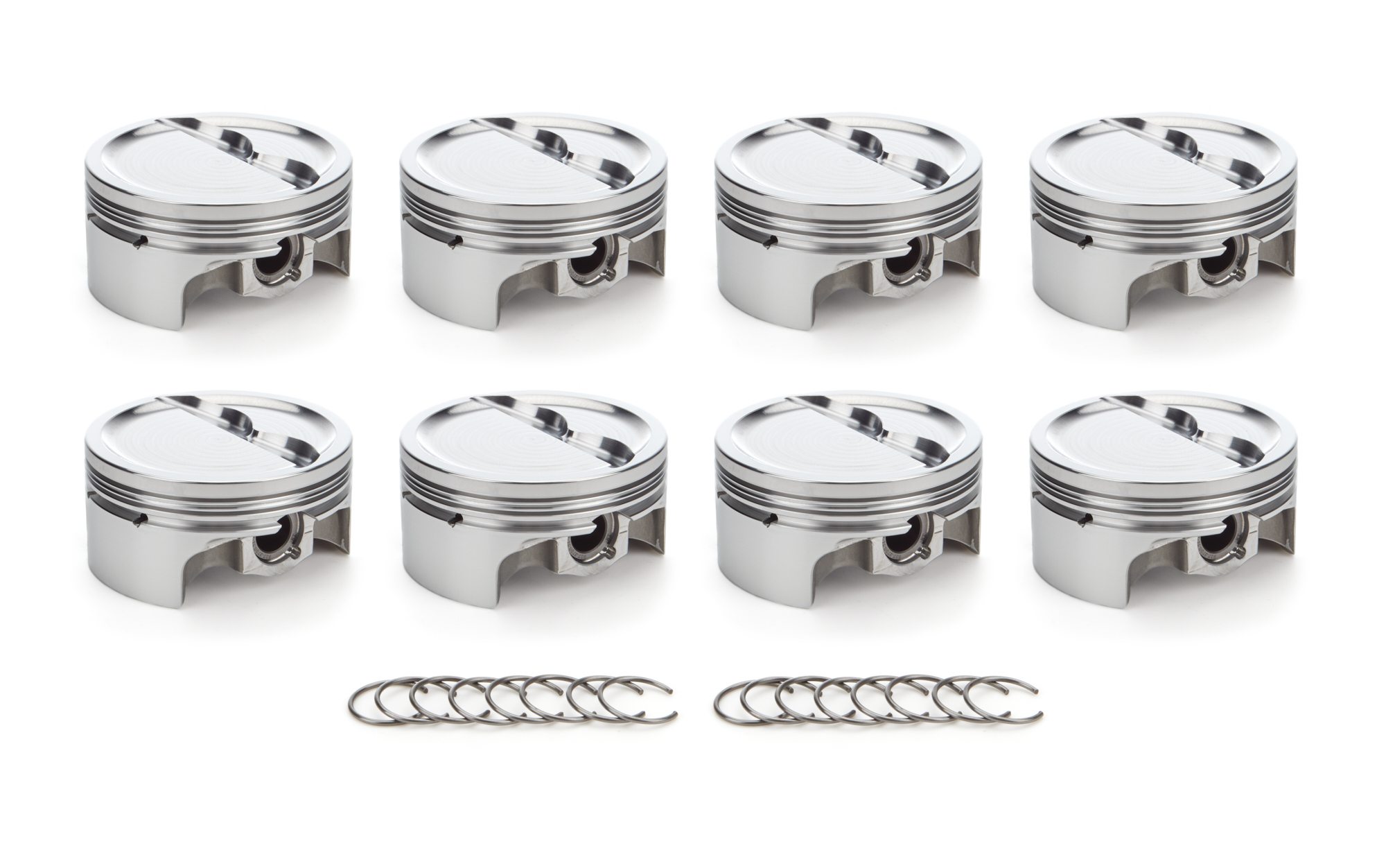 RACE TEC PISTONS SBC Dished Piston Set 4.030 Bore -18.9cc 1000650