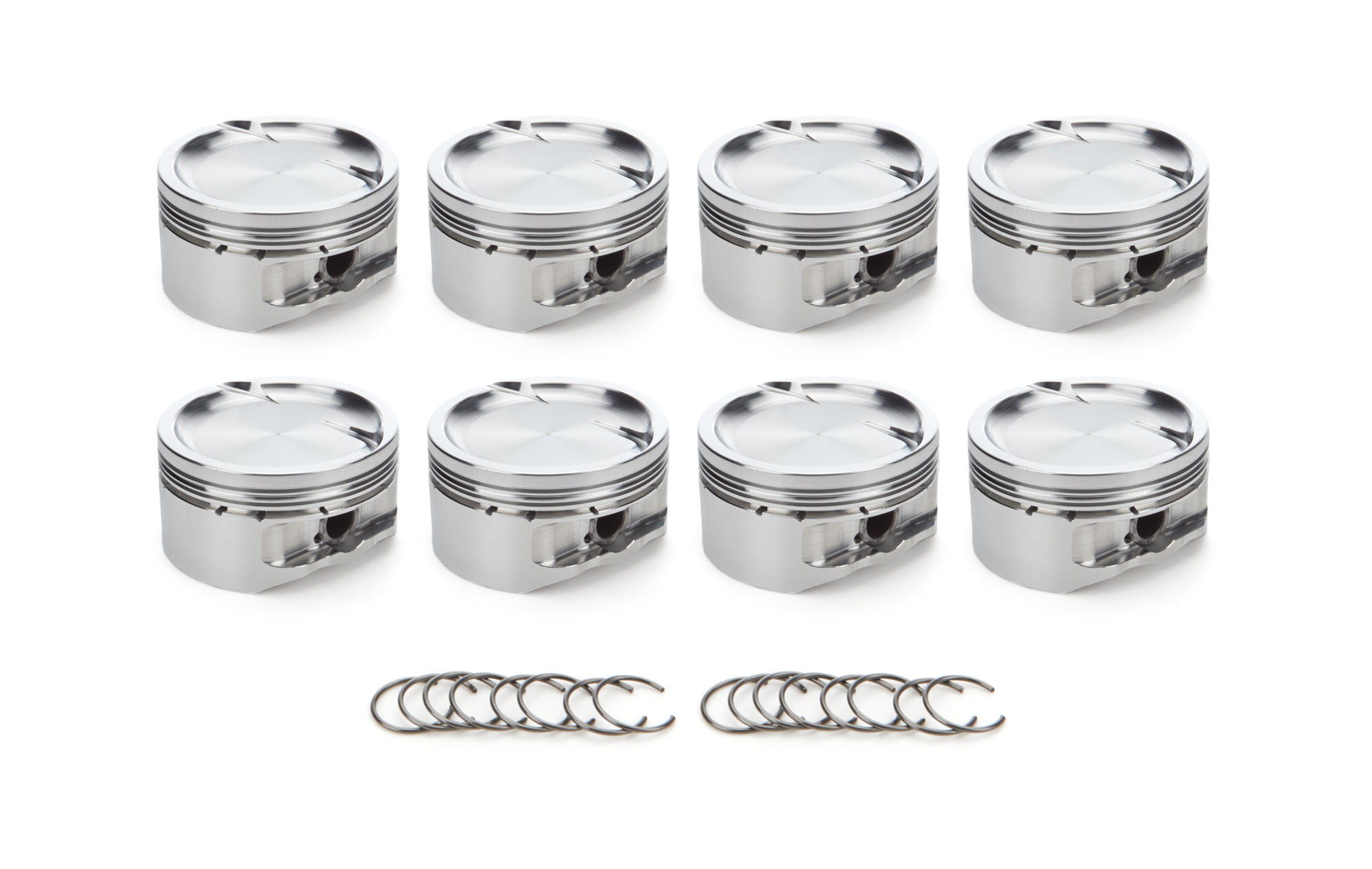 RACE TEC PISTONS SBF Dished Piston Set 4.125 Bore - 34.2cc 1001375
