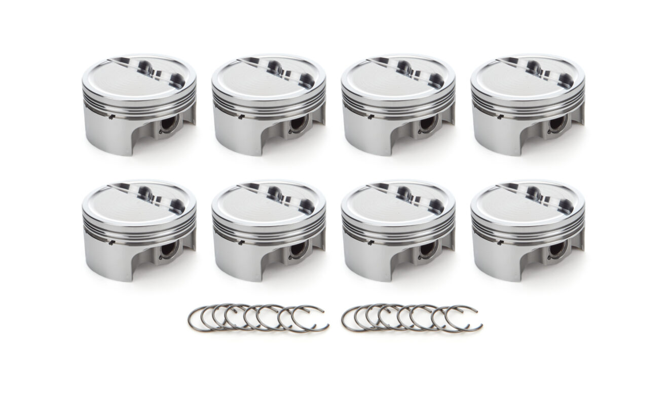 RACE TEC PISTONS SBC Dished Piston Set 4.030 Bore - 12.3cc 1001602