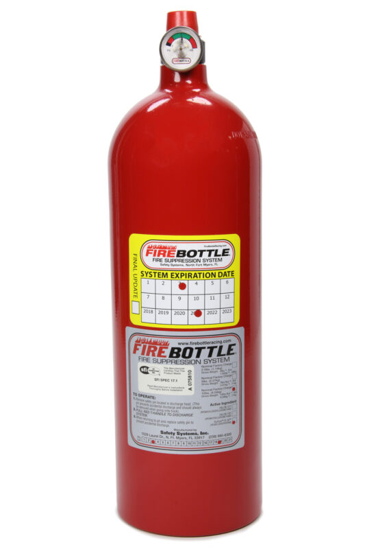 SAFETY SYSTEMS Spare Bottle 10lbs SFI 17.1 PRC-1000S